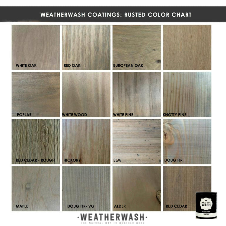 COLOR CHART – WeatherWash Coatings